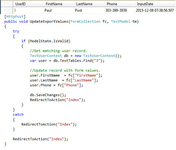 MVC: ADO.NET Entity Data Model | TechMbaBi