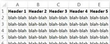 Excel: Repeat Headers when Printing | TechMbaBi