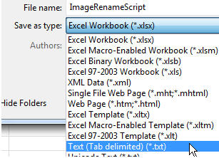 Excel: Images-Batch-Rename | TechMbaBi