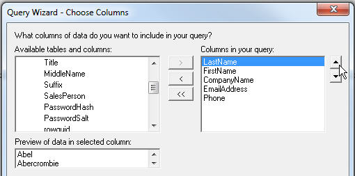Excel: Database Reporting | TechMbaBi