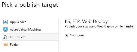 Visual Studio: Publishing Profile | TechMbaBi